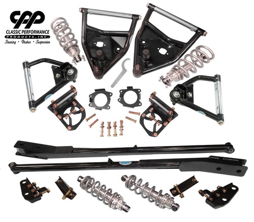 1971-72 Chevy C10 Pickup Front Rear Tubular A Arms Full Coilover ...