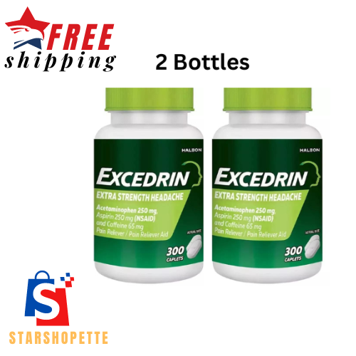 Excedrin Extra Strength 300ct 2 bottle (Total 600ct) | eBay