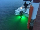 GREEN GTS LED BOAT DRAIN PLUG LIGHT 1200 LUMEN UNDERWATER TRANSOM ...