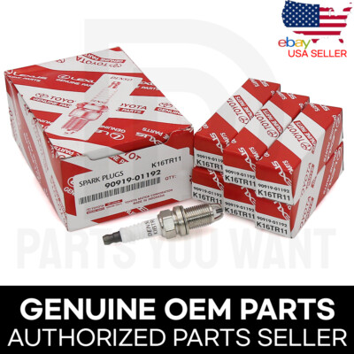 6 X GENUINE Toyota 4Runner T100 Tacoma Tundra OEM 90919-01192 Spark ...