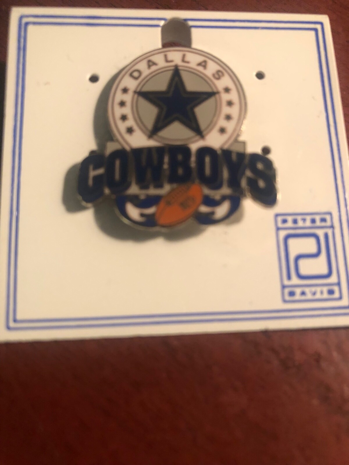 Dallas Cowboys Logo Lapel Pin NFL By Peter David | eBay
