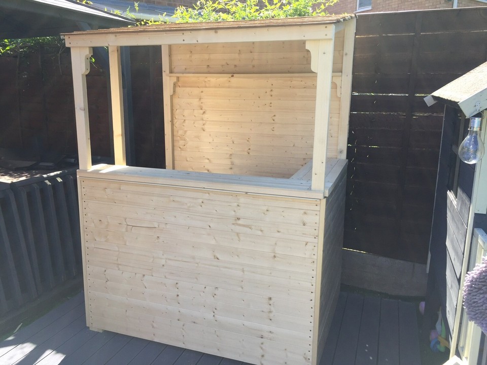 Summer Garden Bar ( Cladding ) Smart style Home Pub Quality | eBay UK