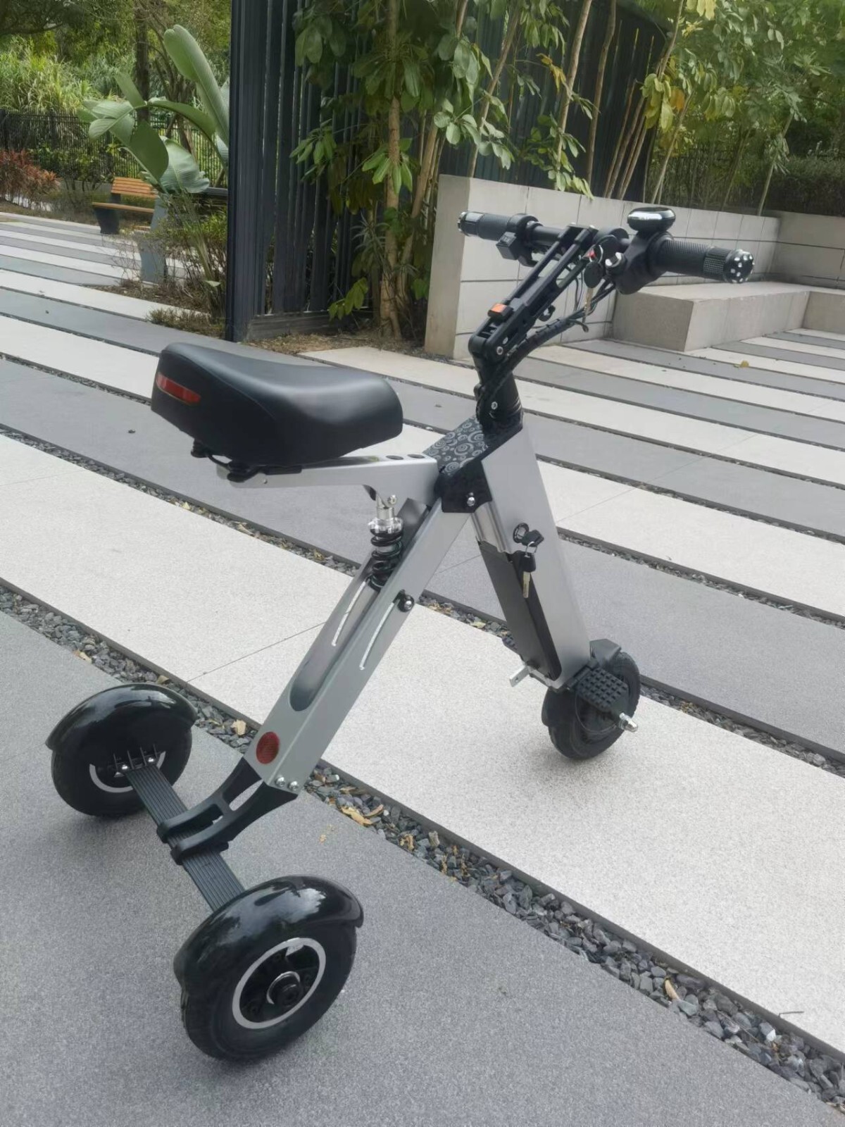 Used TpMate ES33 Folding Electric Scooter 3 wheel for Adult Removable Battery | eBay
