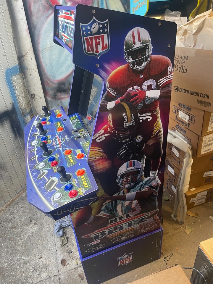 Arcade1Up - NFL Blitz Arcade Console - BUILT - Local pick up Brand New ...