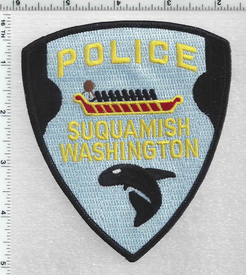 Suquamish Police (Washington) 2nd Issue Shoulder Patch | eBay