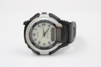 CASIO ILLUMINATOR ANALOG DIGITAL Wrist Watch Untested 2329 WS-300 10 ...