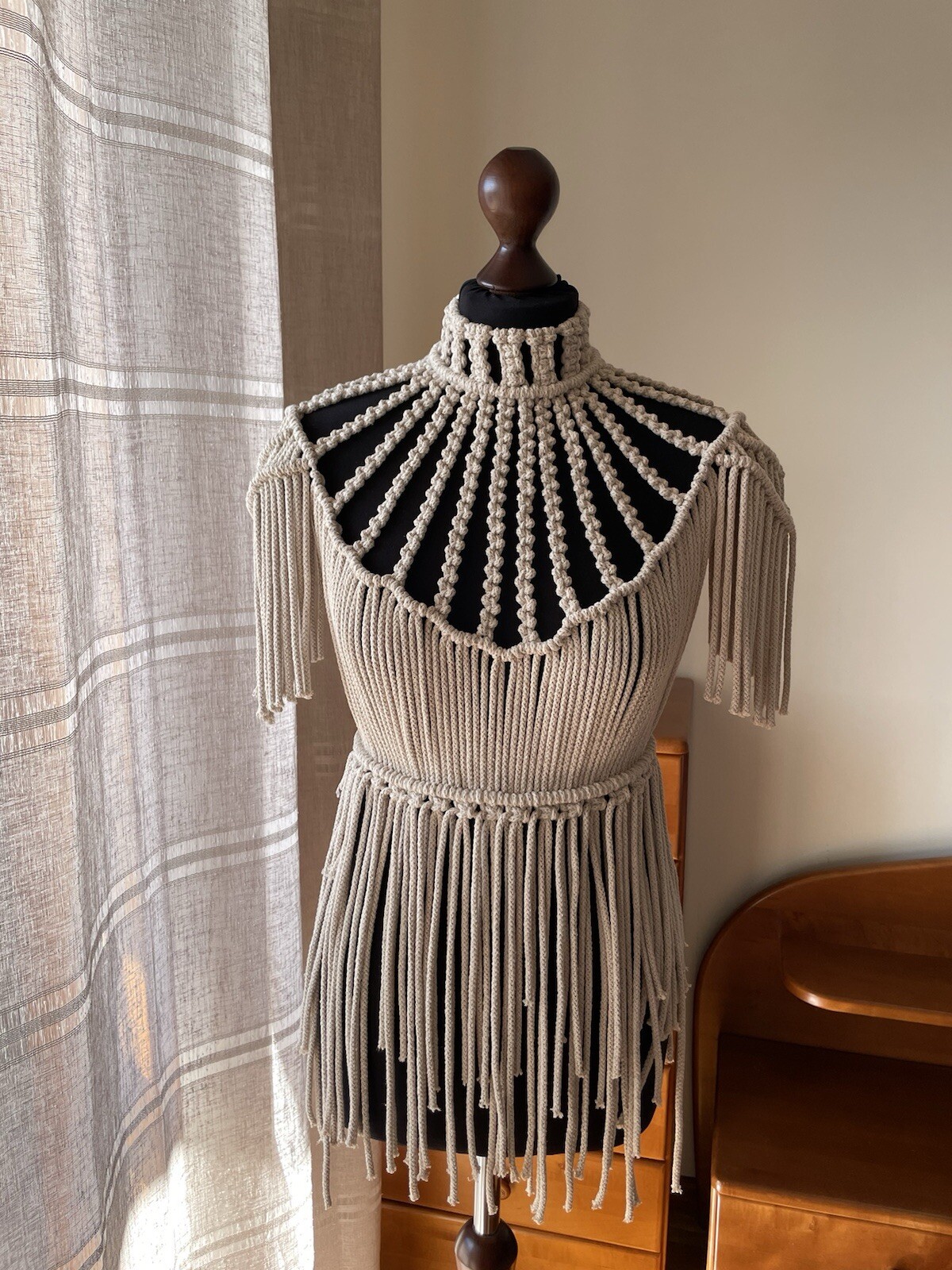 Macrame top, festive clothes, beach top, macrame dress | eBay