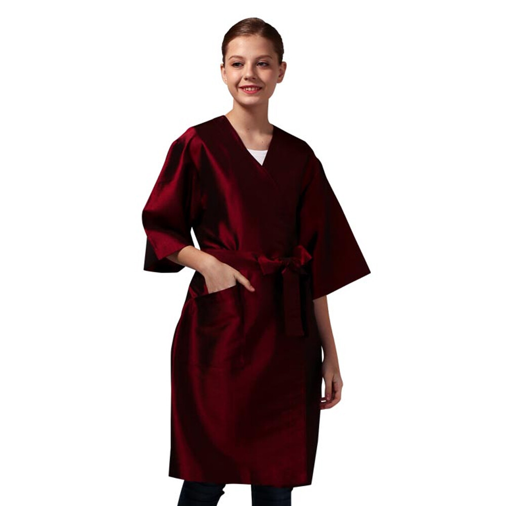 [YODEL] MODEL N/P CAPRI Hair Salon Customer Gown / 2 Color / Made in ...