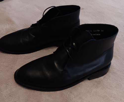 Thursday Boot Company Men’s Handmade Scout Chukka Boots Size 10 Black ...