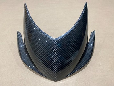 Carbon Fiber 2005-2010 Speed Triple Upper Front Nose Fly Screen Fairing ...