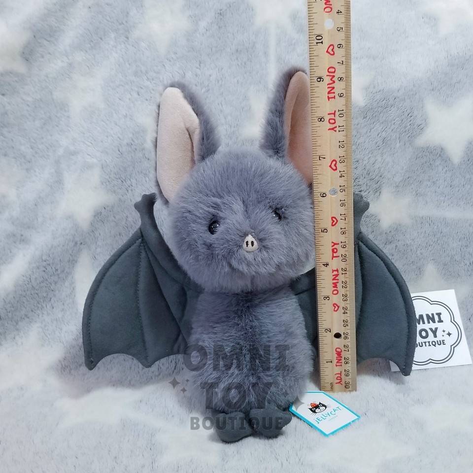 AUTHENTIC New Jellycat Broox Bat Halloween Cute Spooky Plush Toy Gift ...