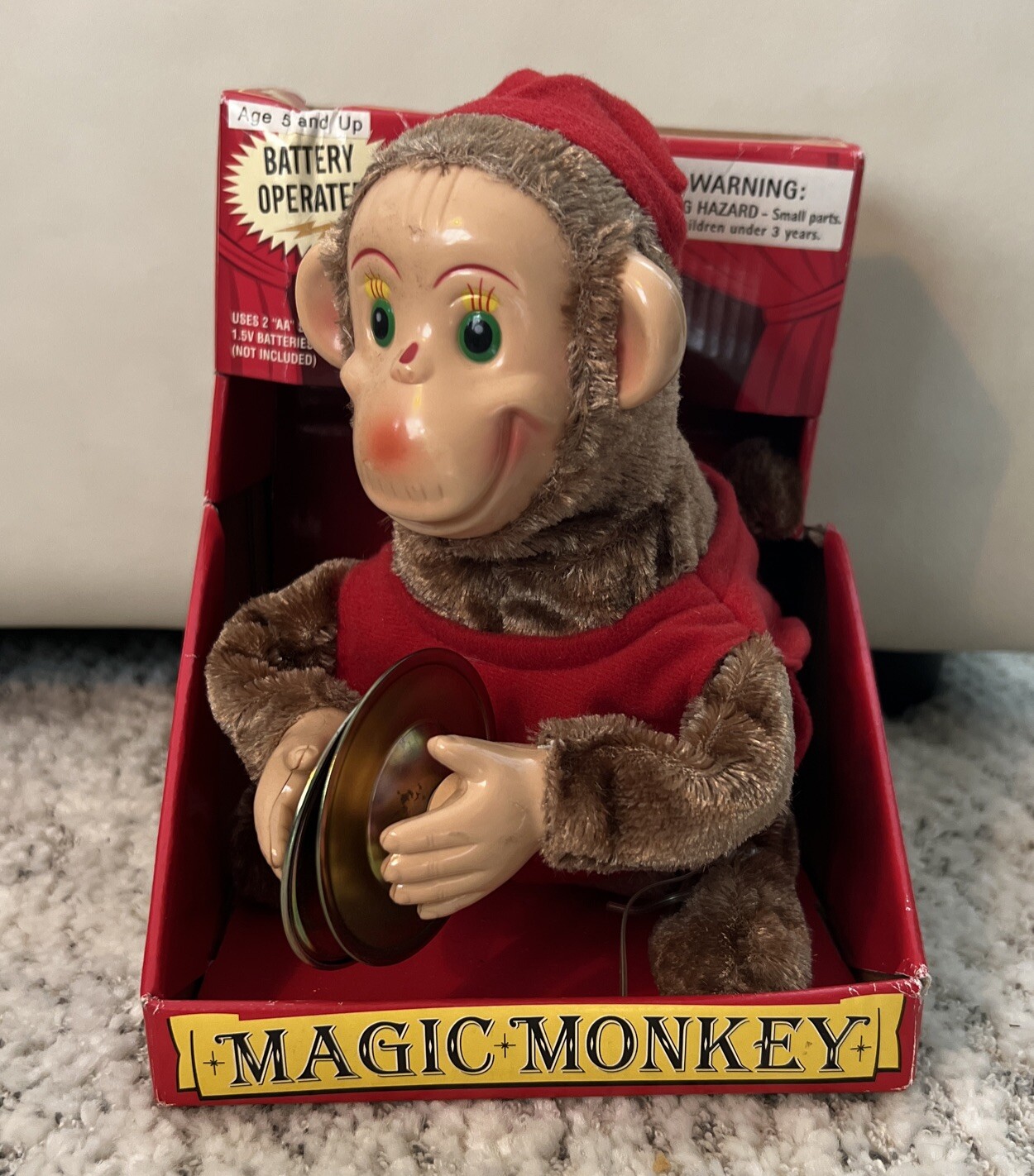 Amazing Magic Monkey Plays Cymbals | eBay