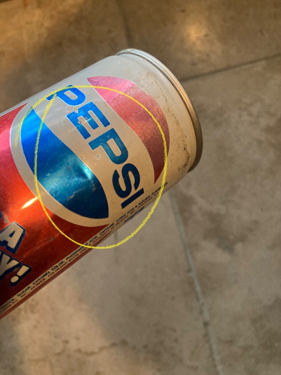 Pepsi Can Label