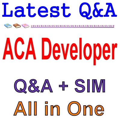 ACA Developer Exam Q&A | eBay
