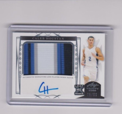 2022-23 Leaf Trinity Autograph Patch. Caleb Houston. Magic. 75/99 | eBay