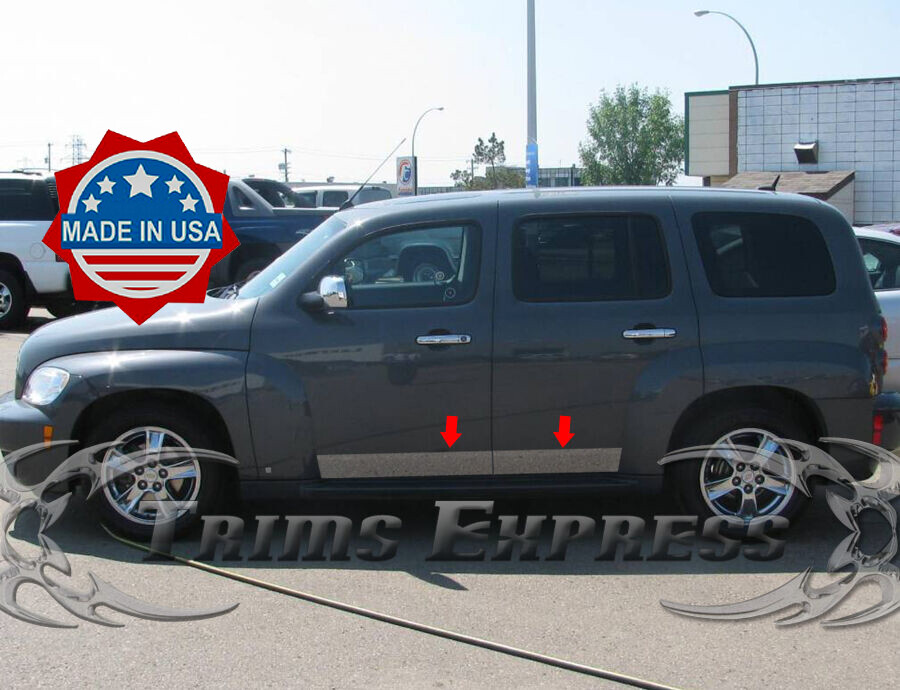 2006-2011 Chevy HHR Rocker Panel Trim Body Side Molding Stainless Steel ...
