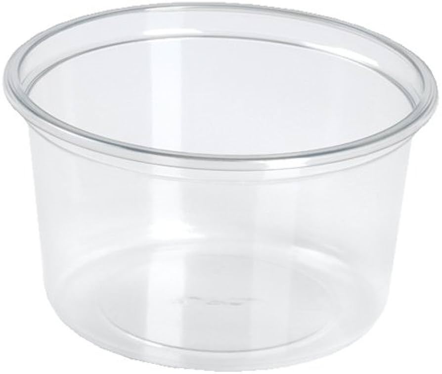 Food Storage Containers Round Detachable Lids For Takeaway BPA-Free ...