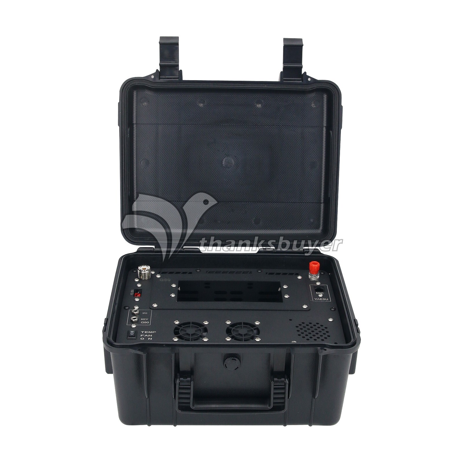 Hamgeek Waterproof Safety Storage Carry Box Transceiver Portable Box ...