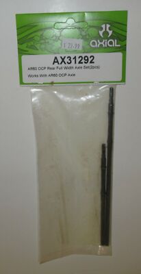 Axial AR60 OCP Rear Full Width Axle Set (2pcs)(Works With AR60 OCP Axle ...