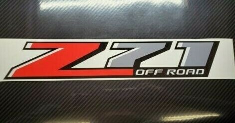 Z71 Decal Sticker For NEW Chevy Chevrolet 4x4 Off Road Silverado GMC ...
