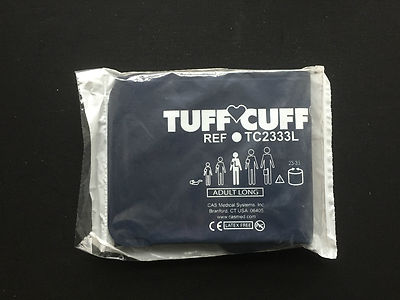 New Tuff Cuff Reusable Blood Pressure Cuff Size Adult TC2333L | eBay