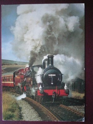 POSTCARD EX LANC & YORK RLY PUG LOCO NO 52044 & 4MT LOCO 41241 | eBay UK