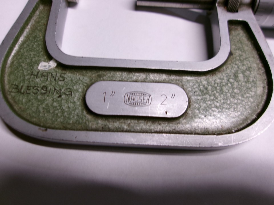 2 Micrometers, Mauser, German made quality, 1"-2" and 1" | eBay