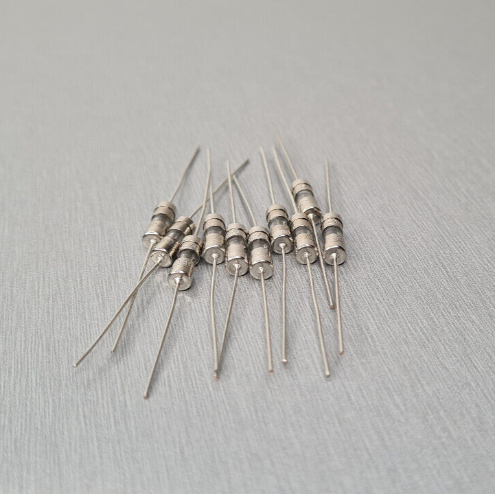 10Pcs 6.3A Glass Pigtail Wire Fuse 3.6mm x 10mm Fast Blow F6.3AL 250V ...