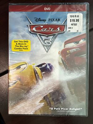 Cars 3 (DVD, 2017) 786936854565 | eBay