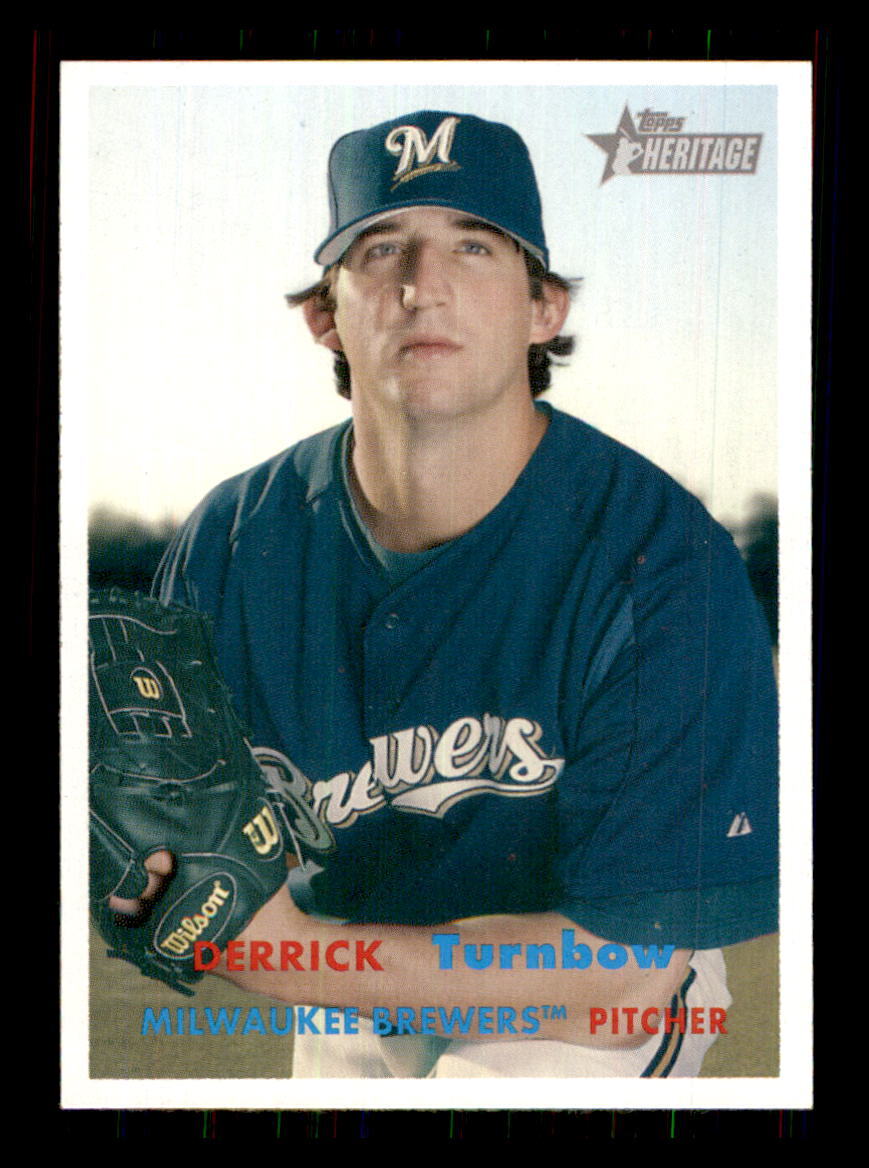2006 Baseball Topps Heritage Derrick Turnbow Milwaukee Brewers #223 | eBay
