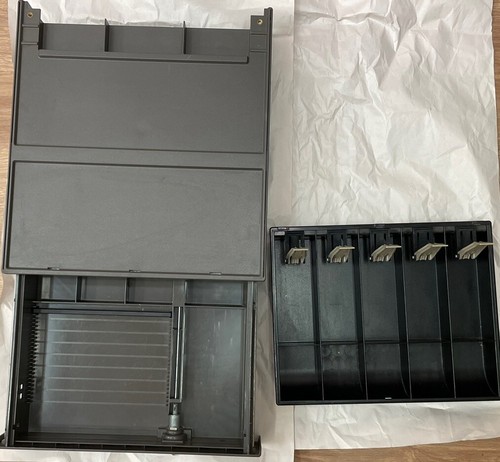 IBM Toshiba SurePOS Cash Drawer POS Register w/ Till, Lock & Key IRON ...