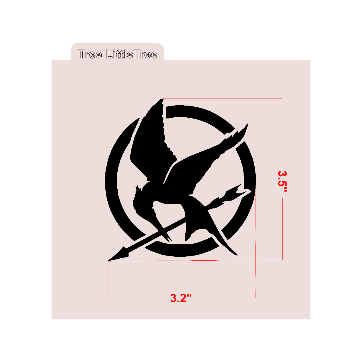 Hunger Games Mockingjay Stencil Original Hunger Games,The: Mockingjay