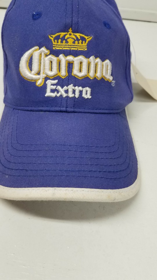 NWT Blue Corona Extra Beer Baseball hat cap adjustable | eBay