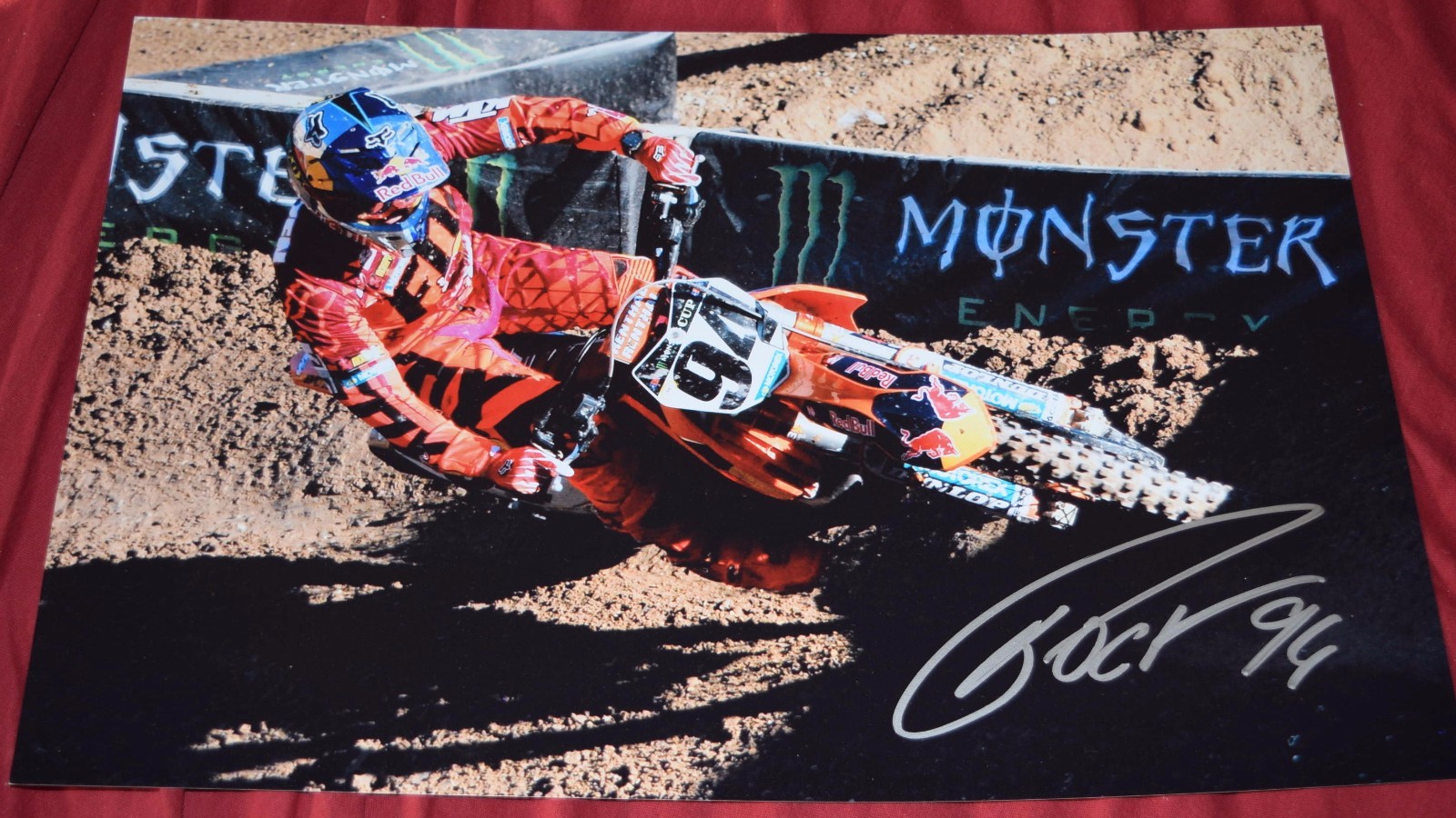 KEN ROCZEN *Signed 12x18" Original Photo #6 - Supercross Motocross | eBay