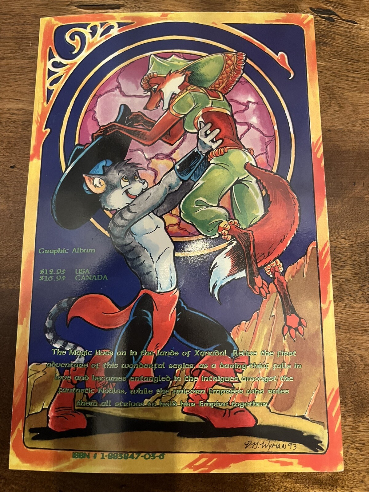 MU Press Xanadu Thief of Hearts Vicky Wyman First Print Graphic Novel ...