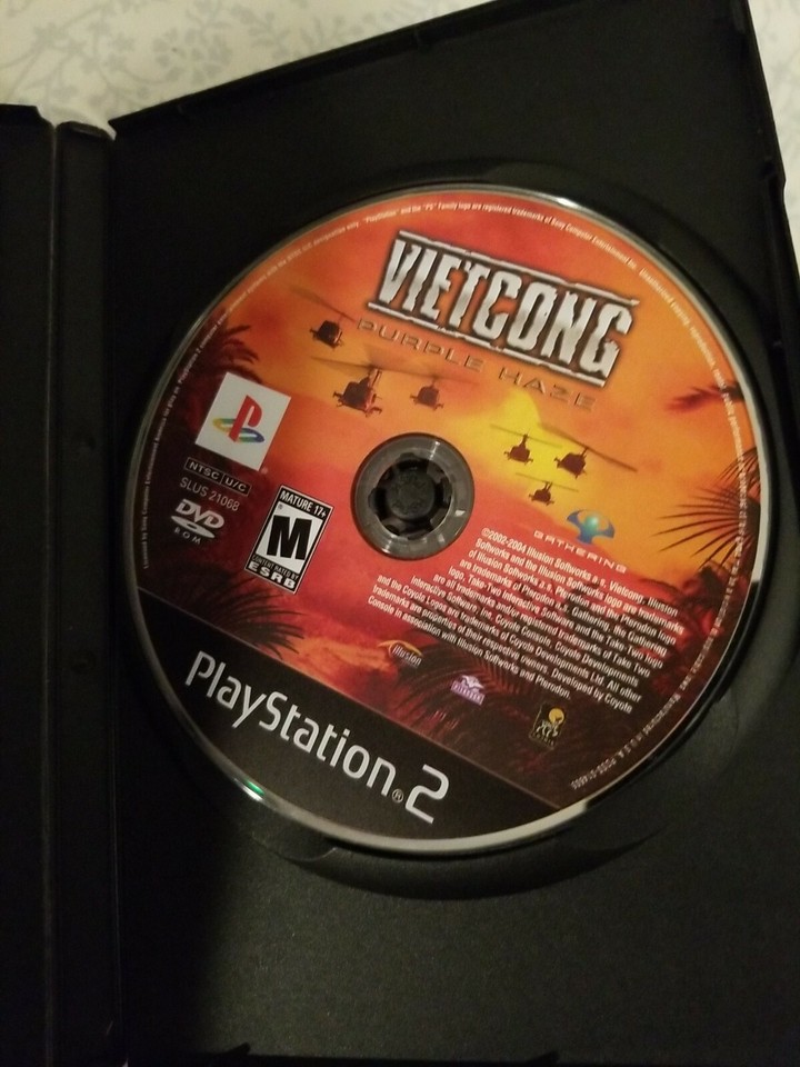 VIETCONG - PURPLE HAZE (Playstation 2) PS2 CIB Complete FREE SHIP ...
