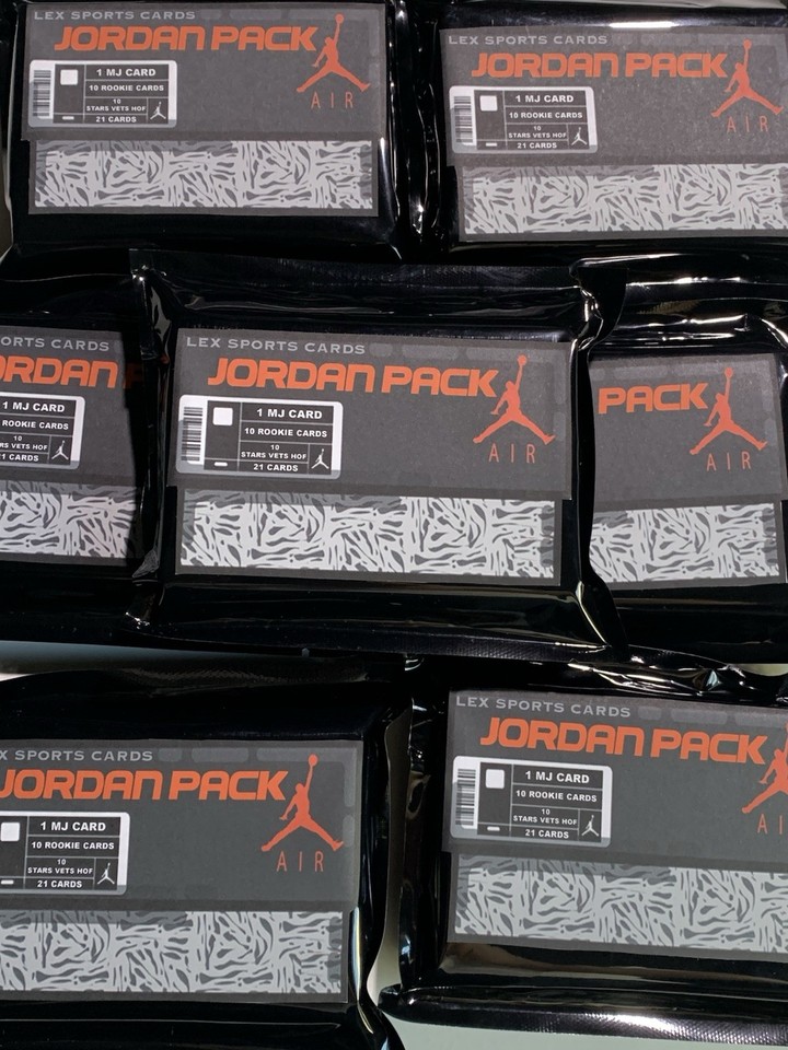 Michael Jordan NBA Mystery Card Pack 21 Cards Guaranteed MJ Card ...