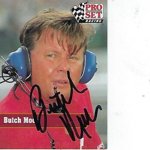 BUTCH MOCK SIGNED 1991 PRO SET RACING #77 - NASCAR | eBay