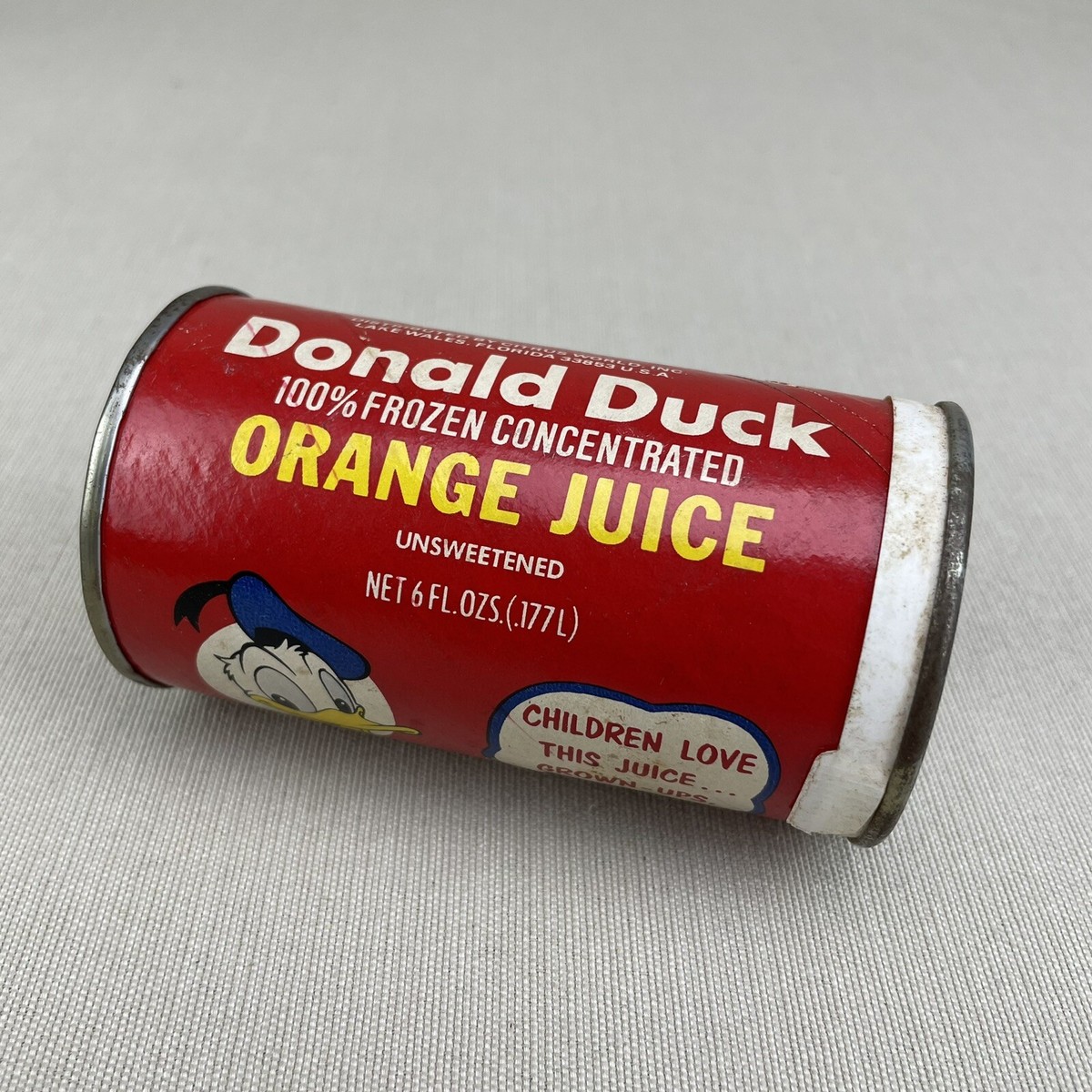 Donald Duck Frozen Orange Juice