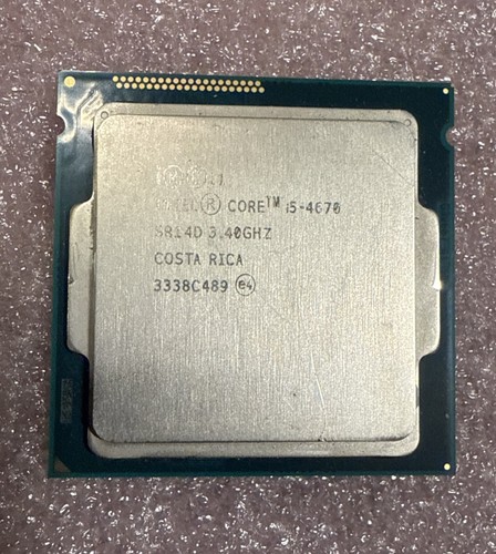 Intel i5-4670 SR14D 3.40GHz 6MB 4-Core LGA1150 Socket CPU Processor | eBay