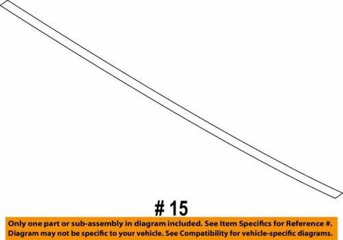 75533-47070 Toyota Moulding, windshield, outside 7553347070, New ...