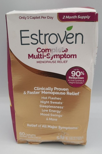 Estroven Complete Multi-Symptom Menopause Relief 60 caplets NEW Expire ...