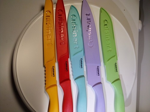 cuisinart multi colored knife set | eBay