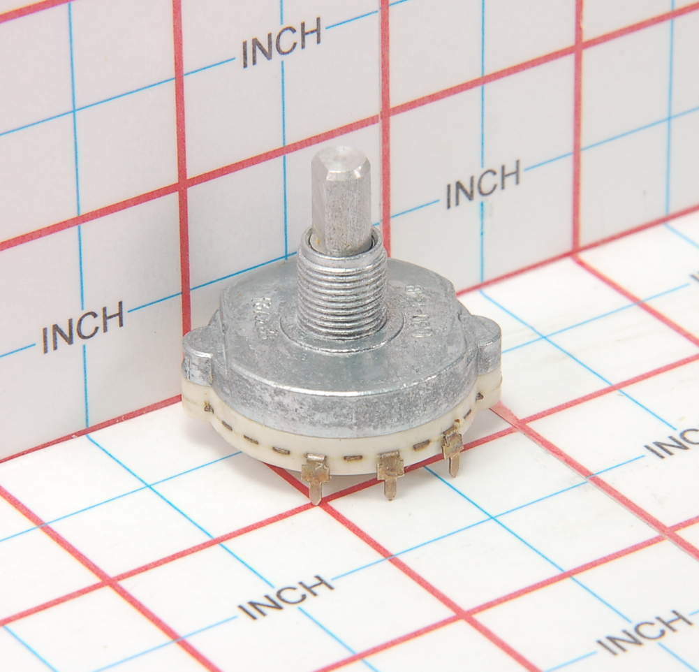 Lot of 2 - CTS - 1080-124B - Rotary Switch, Series 227, Heavy Duty SPDT ...