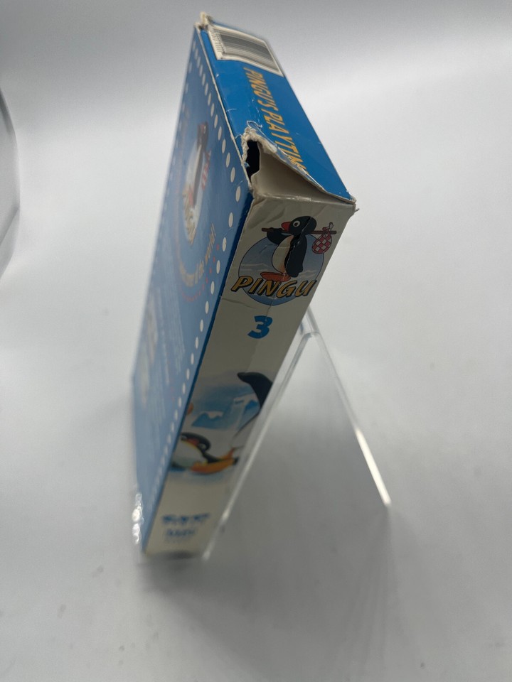 3 Pingu VHS Set Canadian CFP Video Friends, Playtime, Antartic ...