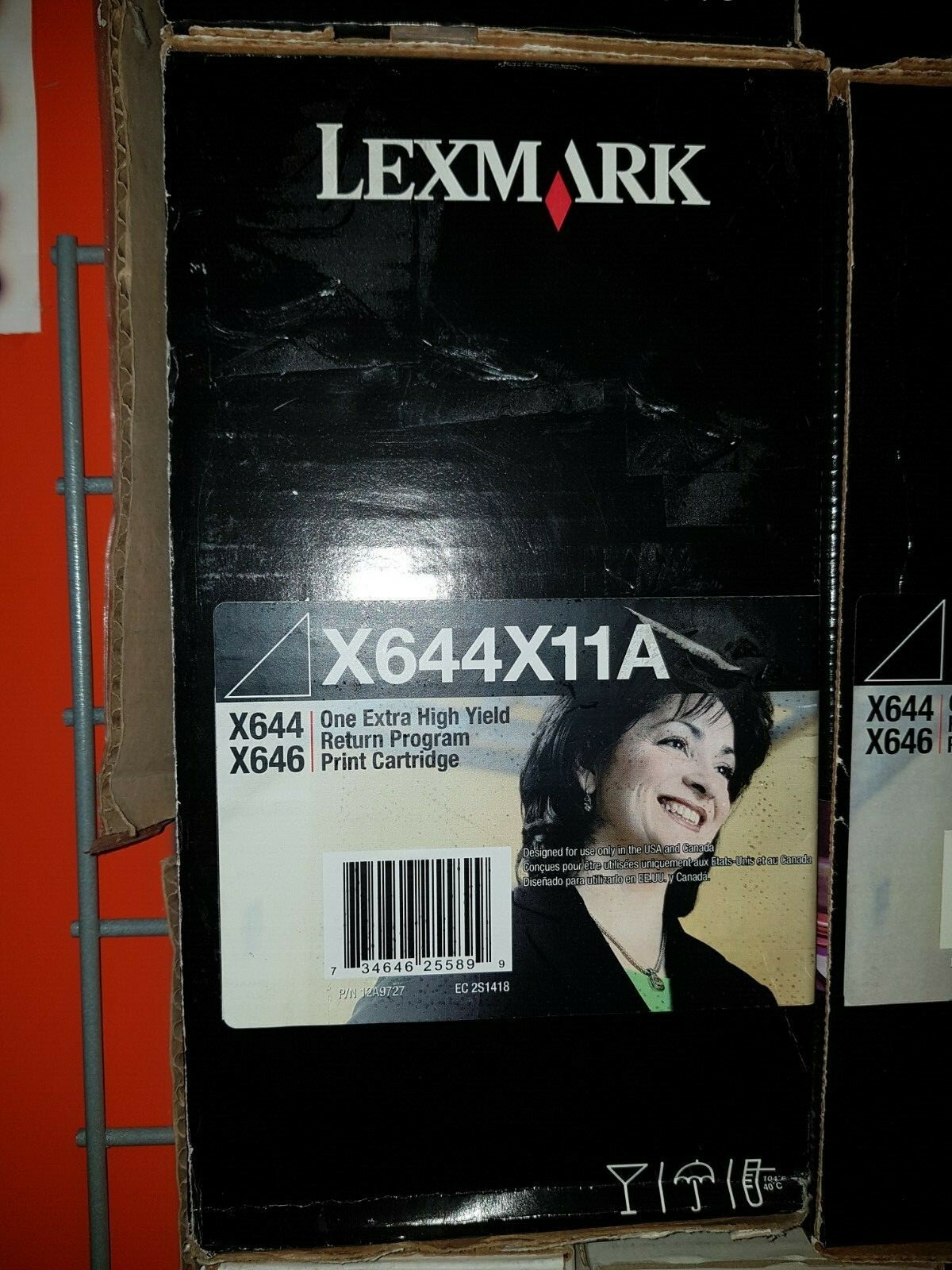 Genuine Lexmark X644X11A Black Toner Cartridge X644 X646 BNIB | eBay