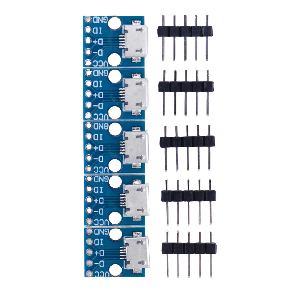 5PCS CJMCU Micro USB 5V Breakout Power Supply Module Breakout Module ...