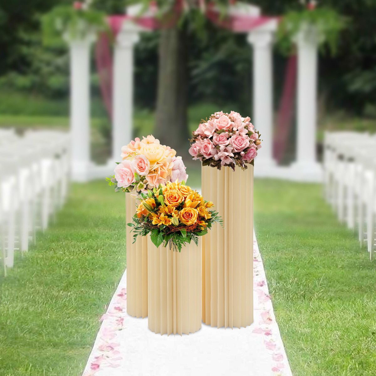 Cardboard Columns For Weddings Column Pillar Sold On Temu United