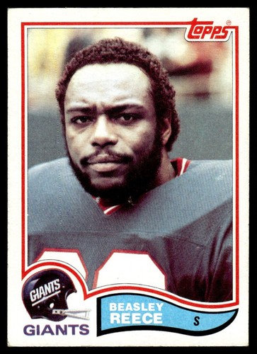 1982 TOPPS BEASLEY REECE NEW YORK GIANTS #431 | eBay