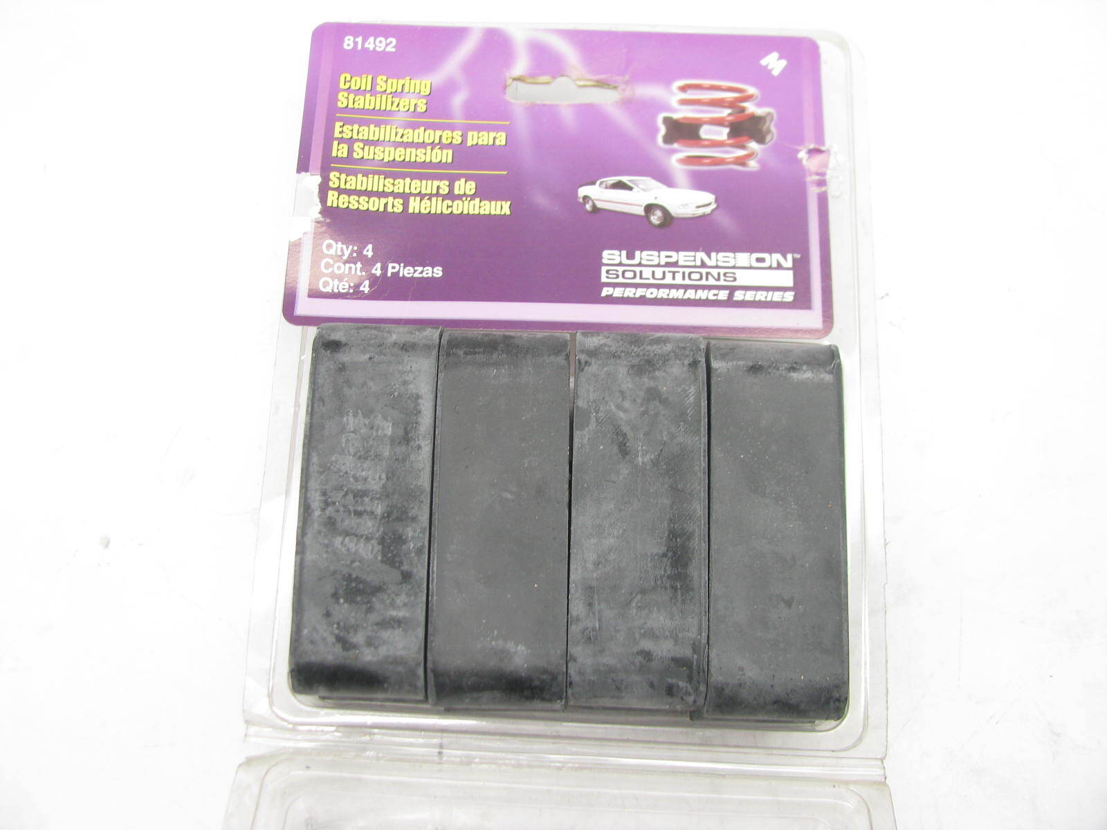 Motormite 81492 Suspension Coil Spring Stabilizers 4/Pack - 2-1/2" To 2 ...